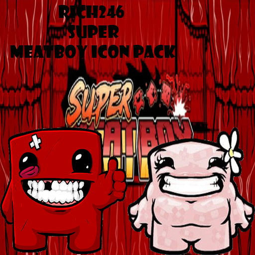 Super Meatboy Icon Pack by Rich246 on DeviantArt