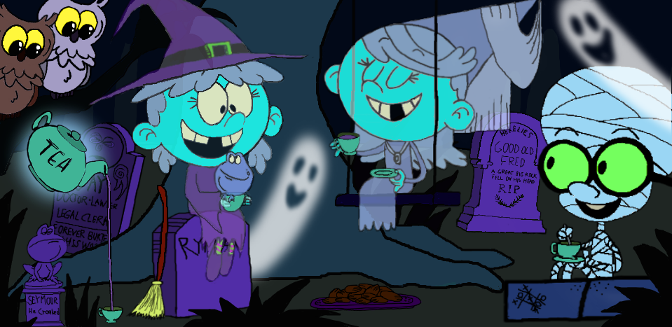 The Loud Mansion Haunted Tea Party By Buymesomecereal013 On Deviantart