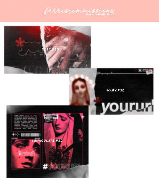PROMO TEMPLATE PACK I. by linagraphics on DeviantArt