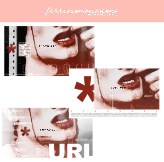 PROMO TEMPLATE PACK II. by linagraphics on DeviantArt