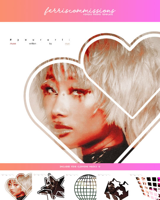 KIMIKO PROMO TEMPLATE. by linagraphics on DeviantArt
