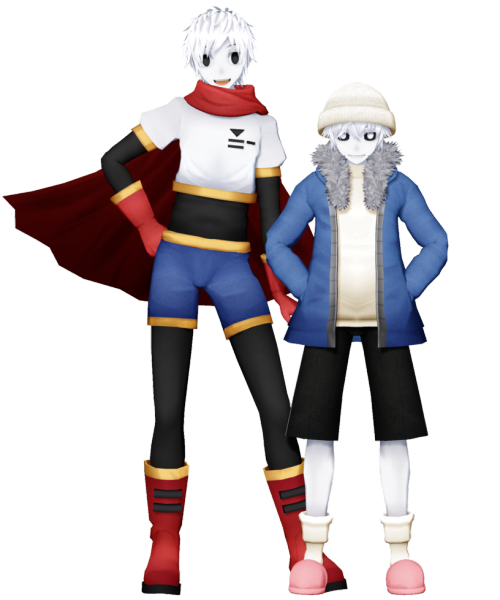 Skelebros[original by Horipu] DL!! by HomicidalRin1987 on DeviantArt