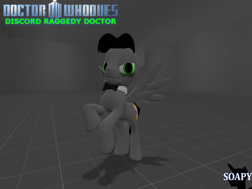 Doctor Whooves: Discord Raggedy Doctor by SoapySkywere on DeviantArt