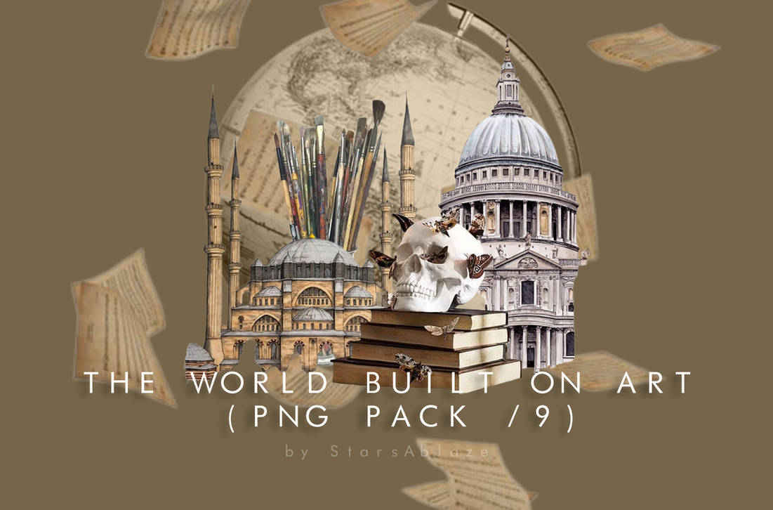 The World Built On Art (PNG Pack no. 9) by ProudToBeSarxastic on DeviantArt