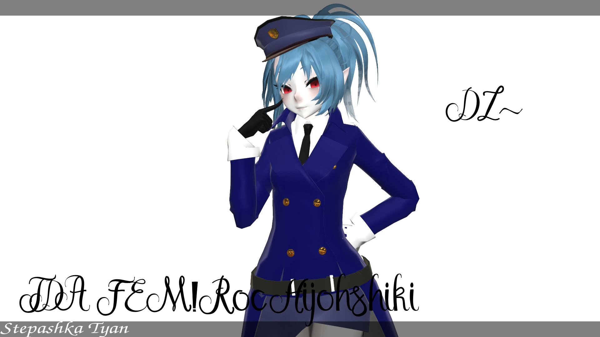 (MMD Okegom) FEM!Roc Hijohshiki (test model+DL) by Stepashevskaya on ...