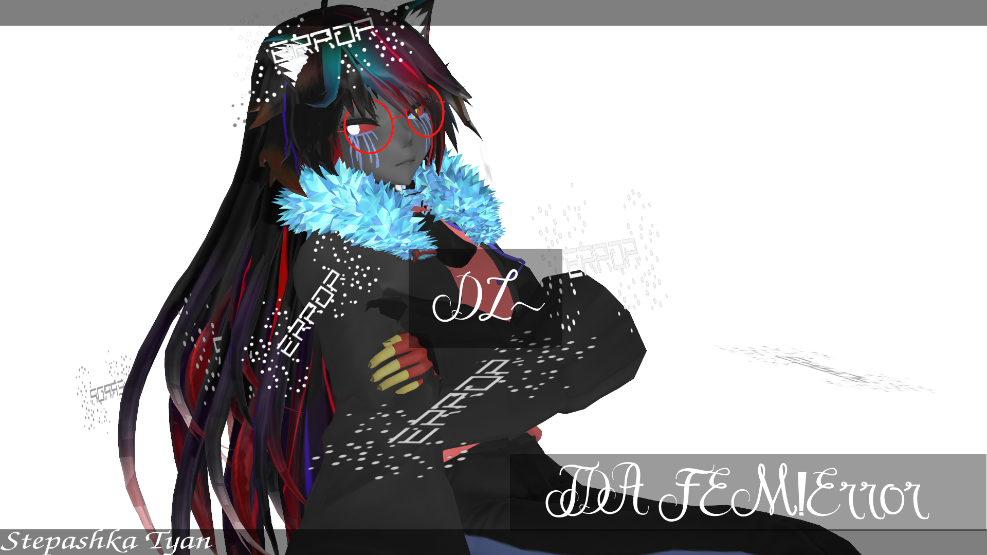 (MMD ErrorTale AU) FEM!Error (test model + DL) by Stepashevskaya on ...