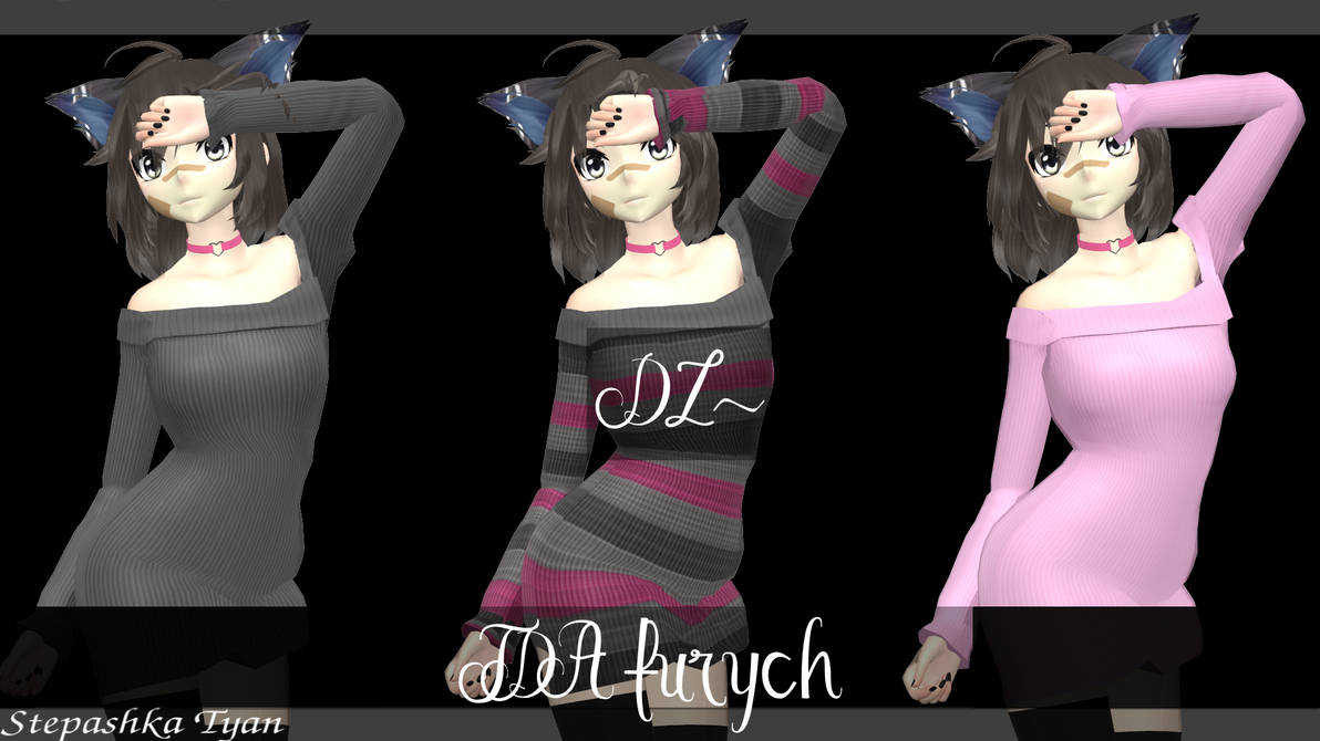 MMD.:|| Furych ||:.test model+DL.:|| by Stepashevskaya on DeviantArt