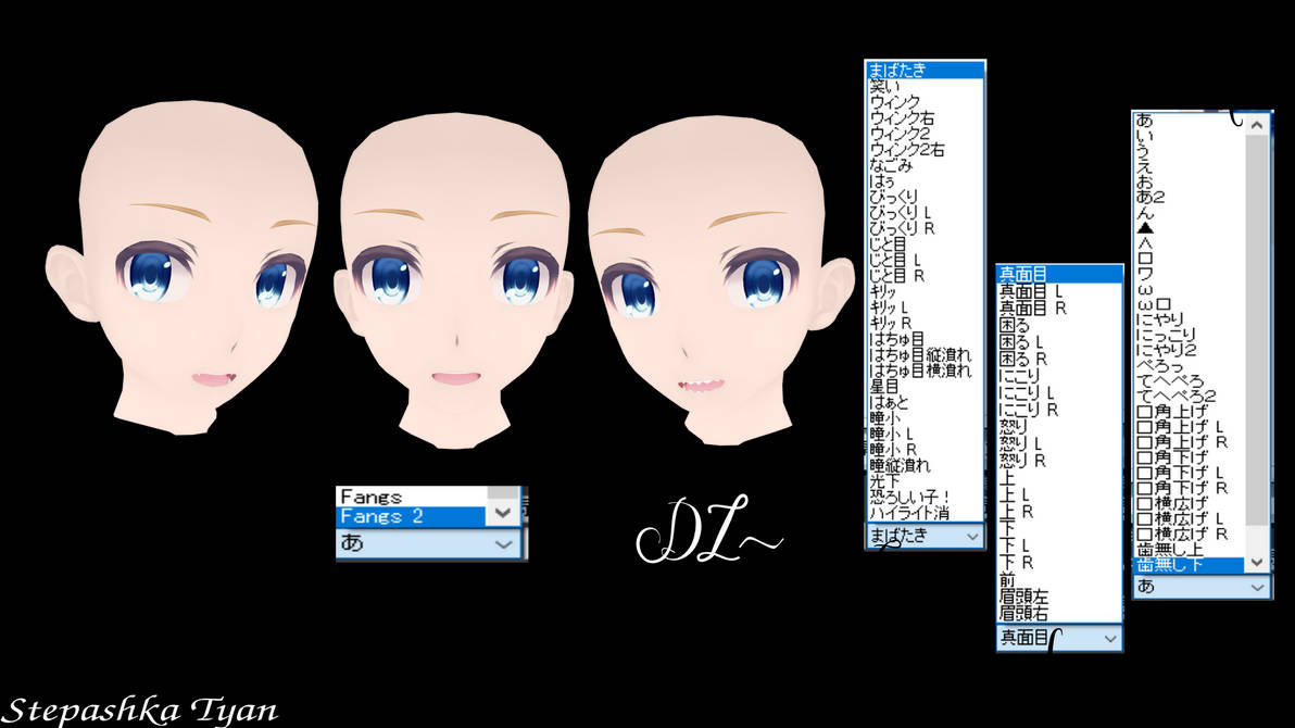 MMD.:||TDA Len Face ||:.+DL.:|| by Stepashevskaya on DeviantArt