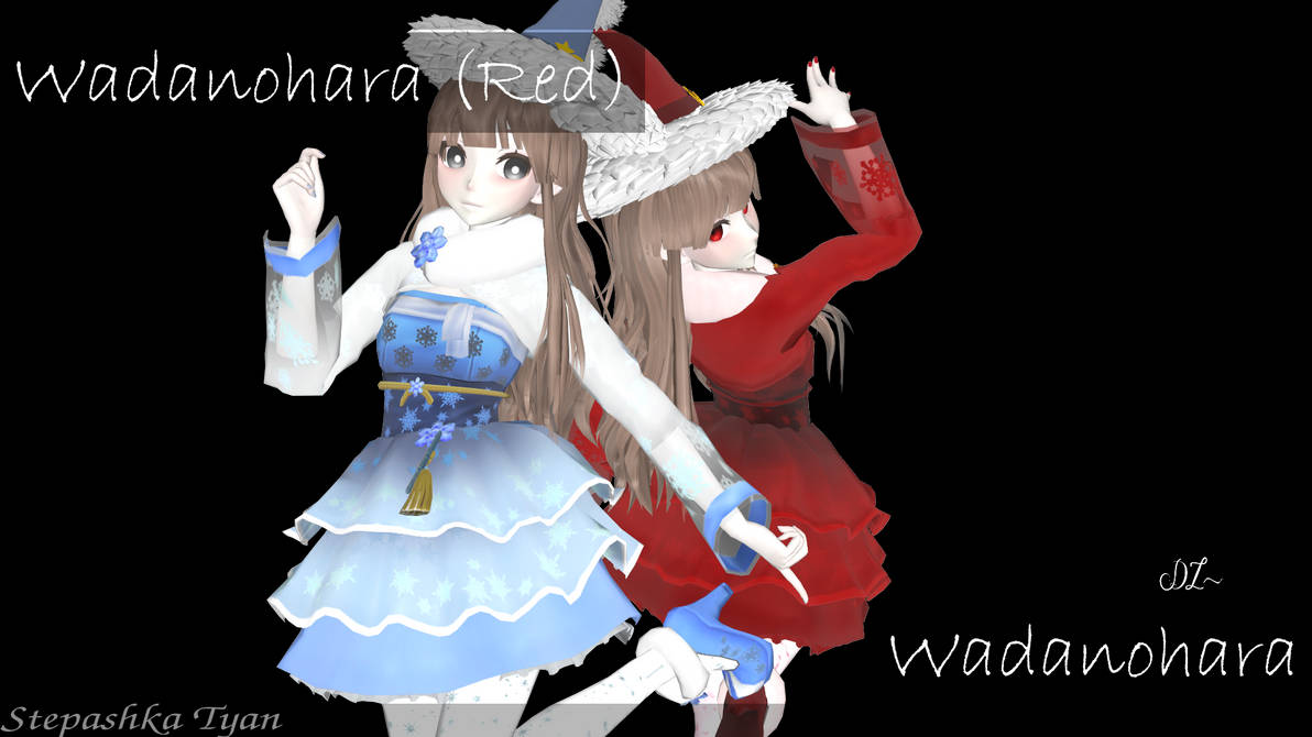 |:.MMD WATGBS.:| Wadanohara |:.test model+DL.:| by Stepashevskaya on ...