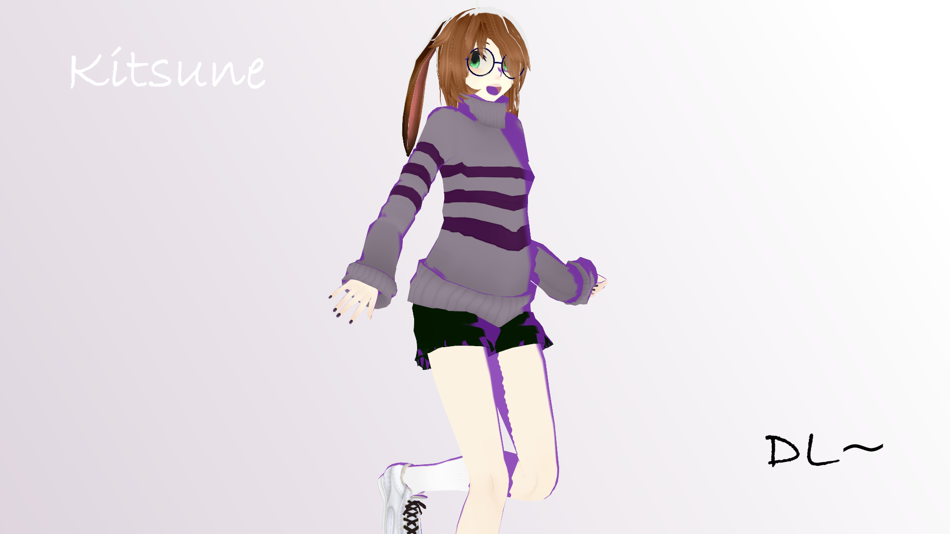 MMD.:| Kitsune||:.test model+DL Renewed.:|| by Stepashevskaya on DeviantArt