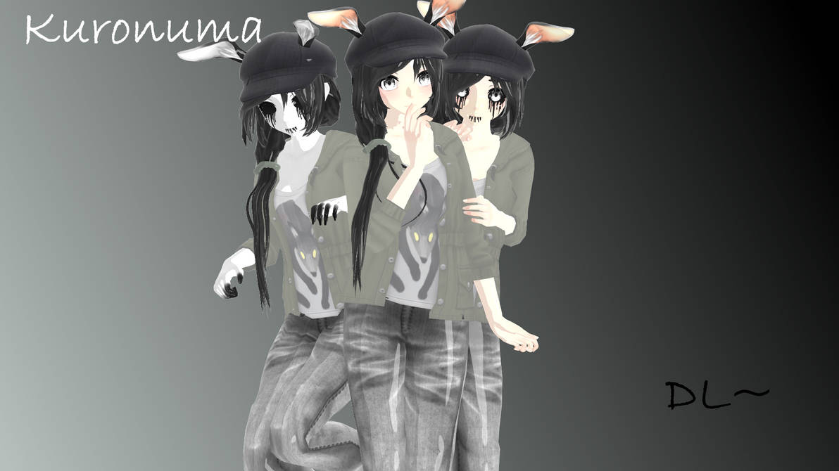 MMD.:||Kuronuma||:.test model+DL.:|| by Stepashevskaya on DeviantArt