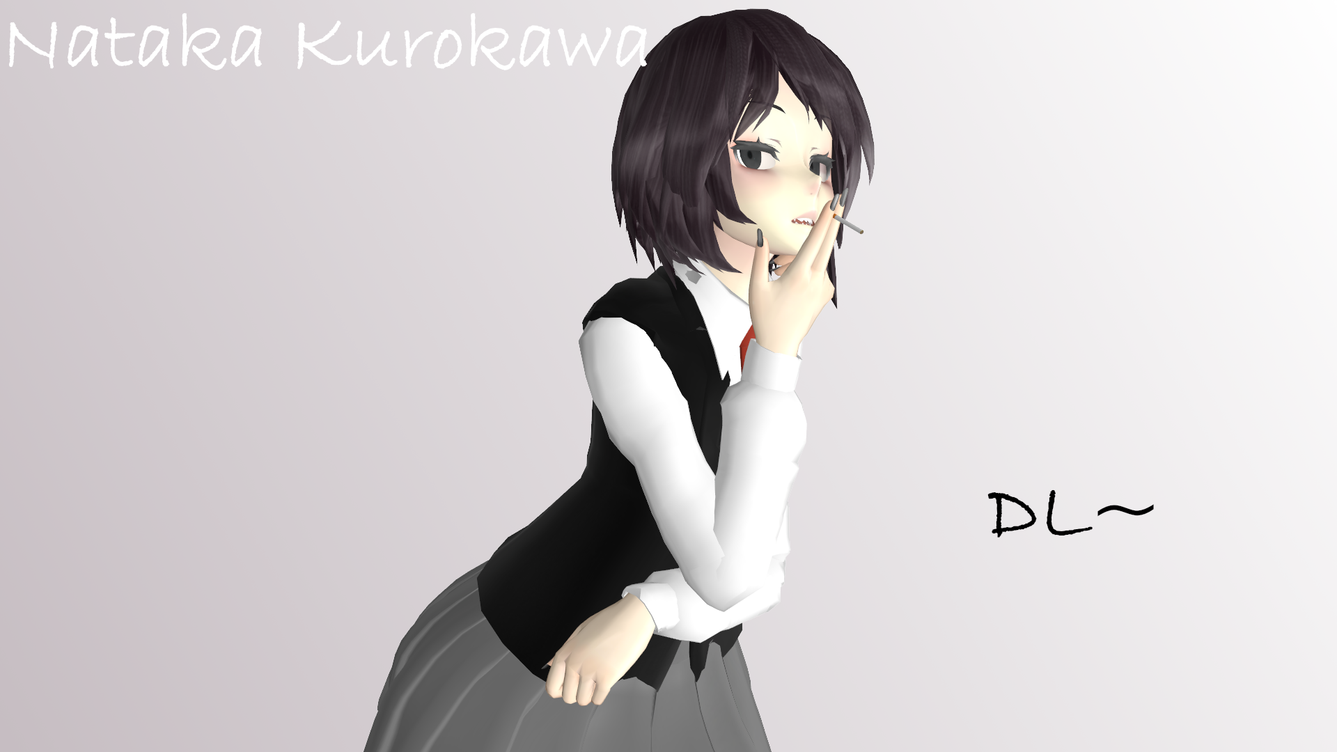 MMD MC.:||Nataka Kurokawa||:.test model+DL.:|| by Stepashevskaya on ...