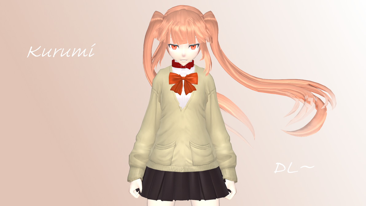 MMD PBW.:||Kurumi||:.test model+DL|| by Stepashevskaya on DeviantArt