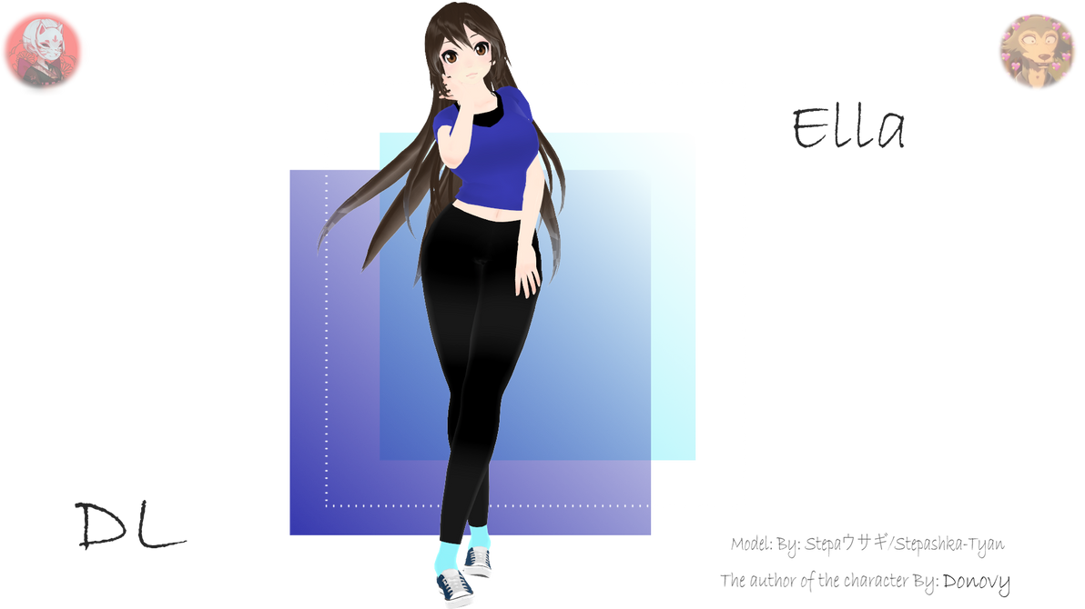 MMD.:||Ella||:.DL.:|| by Stepashevskaya on DeviantArt