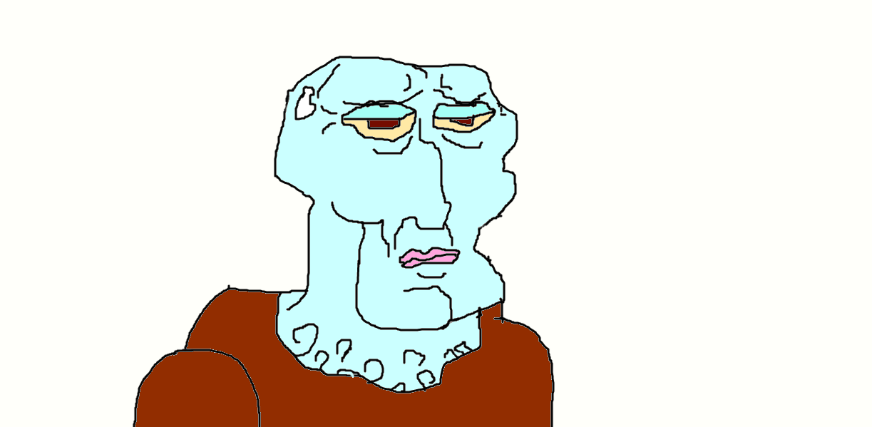 Handsome Squidward by Masterrockzz on DeviantArt