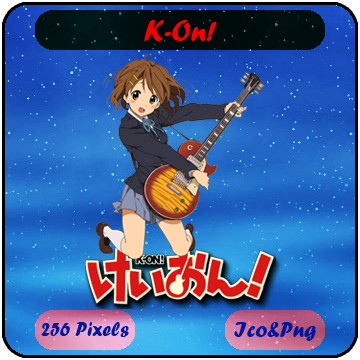 K-On! - Anime Icon by Mizar86 on DeviantArt