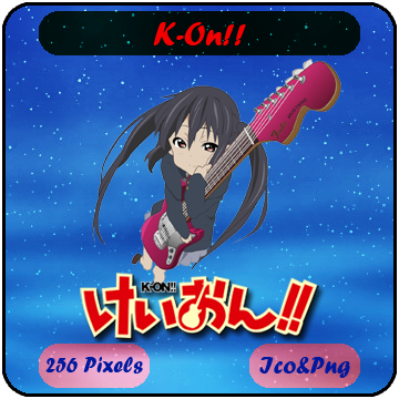 K-On!! - Anime Icon by Mizar86 on DeviantArt