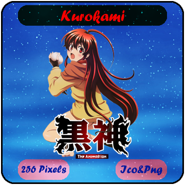 Kurokami - Anime Icon by Mizar86 on DeviantArt