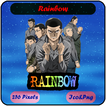 Rainbow - Anime Icon by Mizar86 on DeviantArt