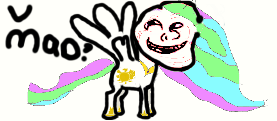 Princess Trollestia by halloweenaccf on DeviantArt