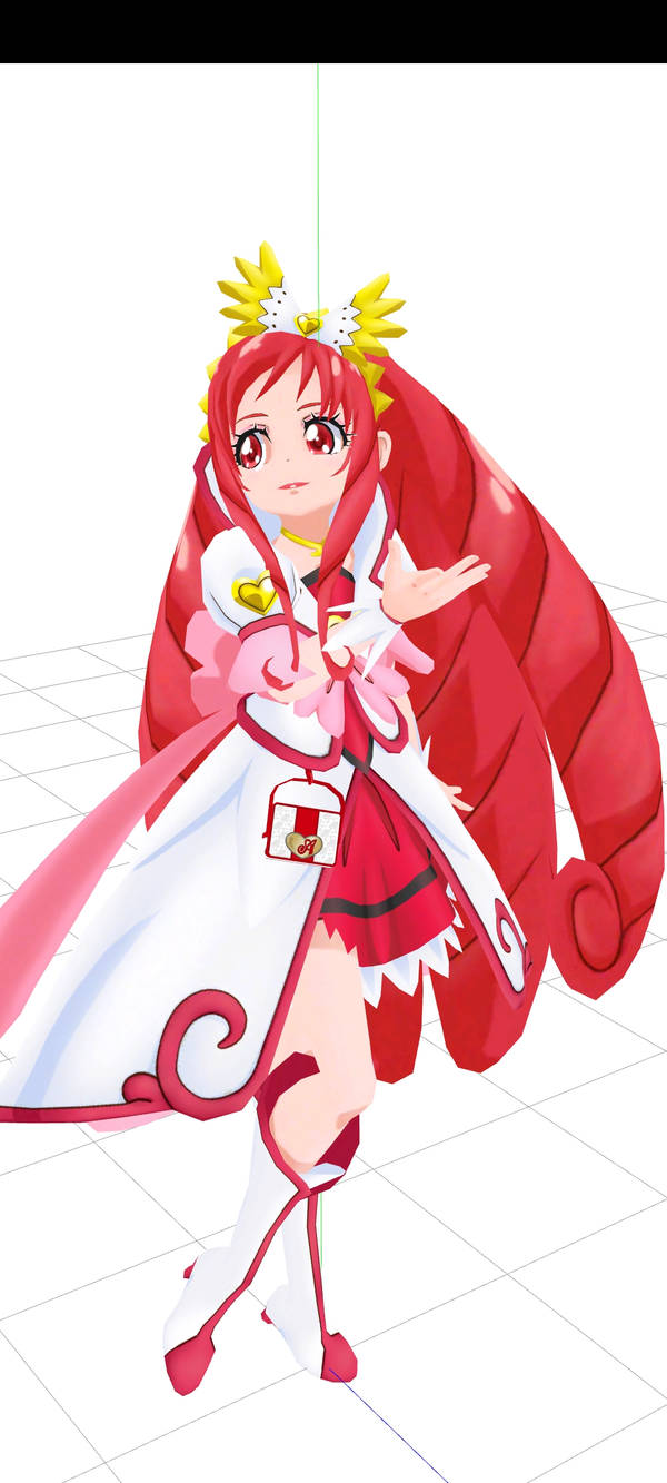 Cure Ace Precure by wagdodat321 on DeviantArt