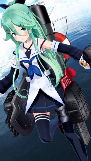 MMD Yamakaze Ver1.02 DL + Download by wagdodat321 on DeviantArt