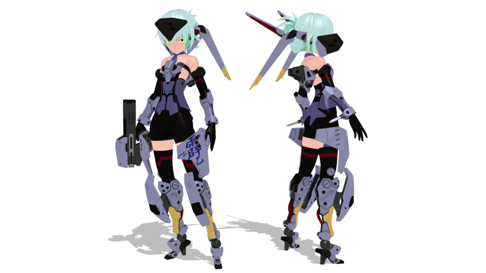 MMD Robot Initiate raid V1.2 DL + Download by wagdodat321 on DeviantArt