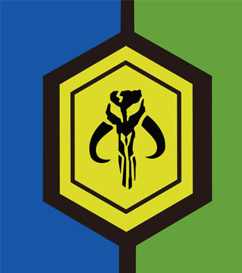 Mandalorian Skull Vector