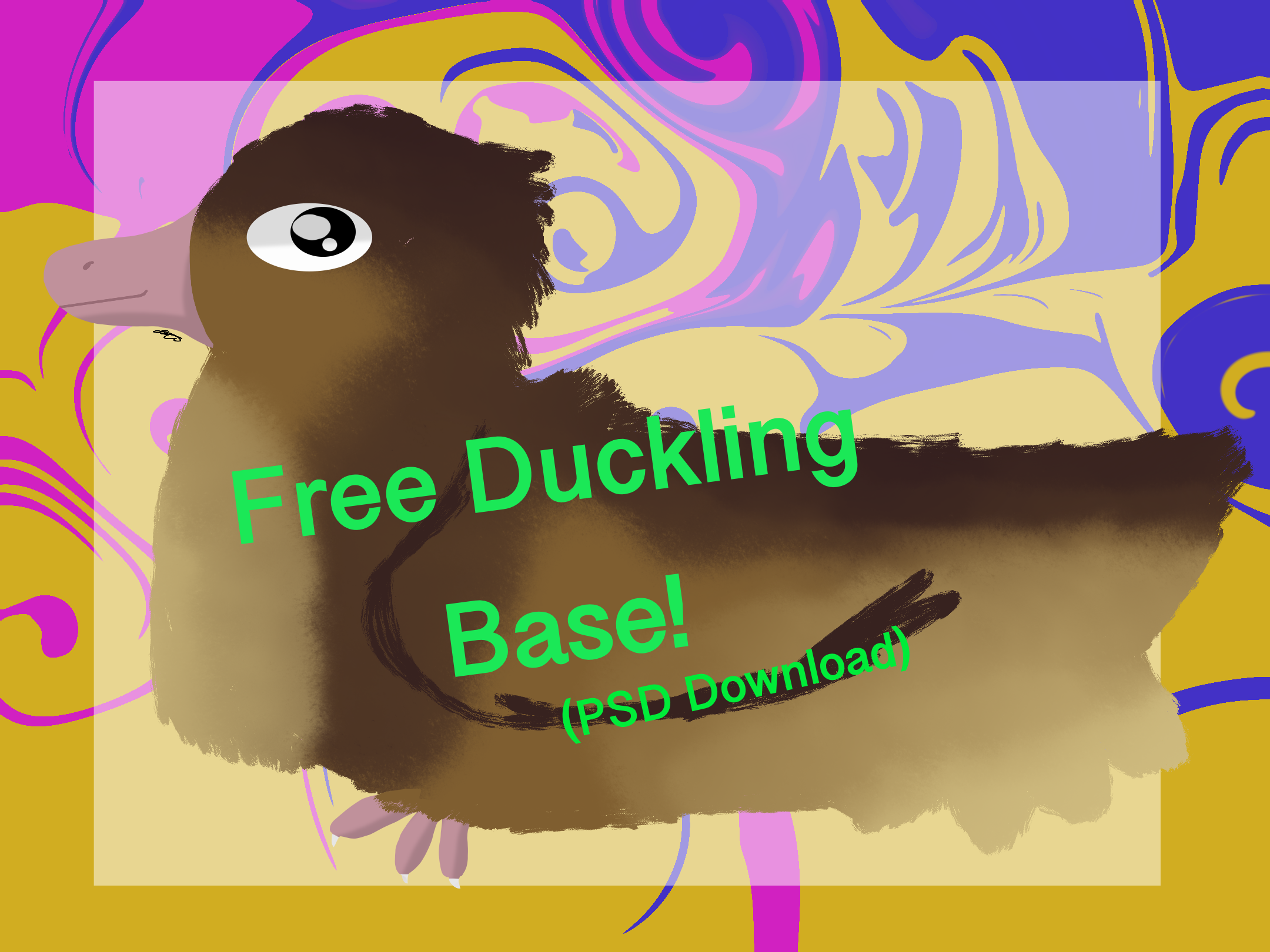 FREE DUCKLING BASE (PSD) by Lidno00 on DeviantArt