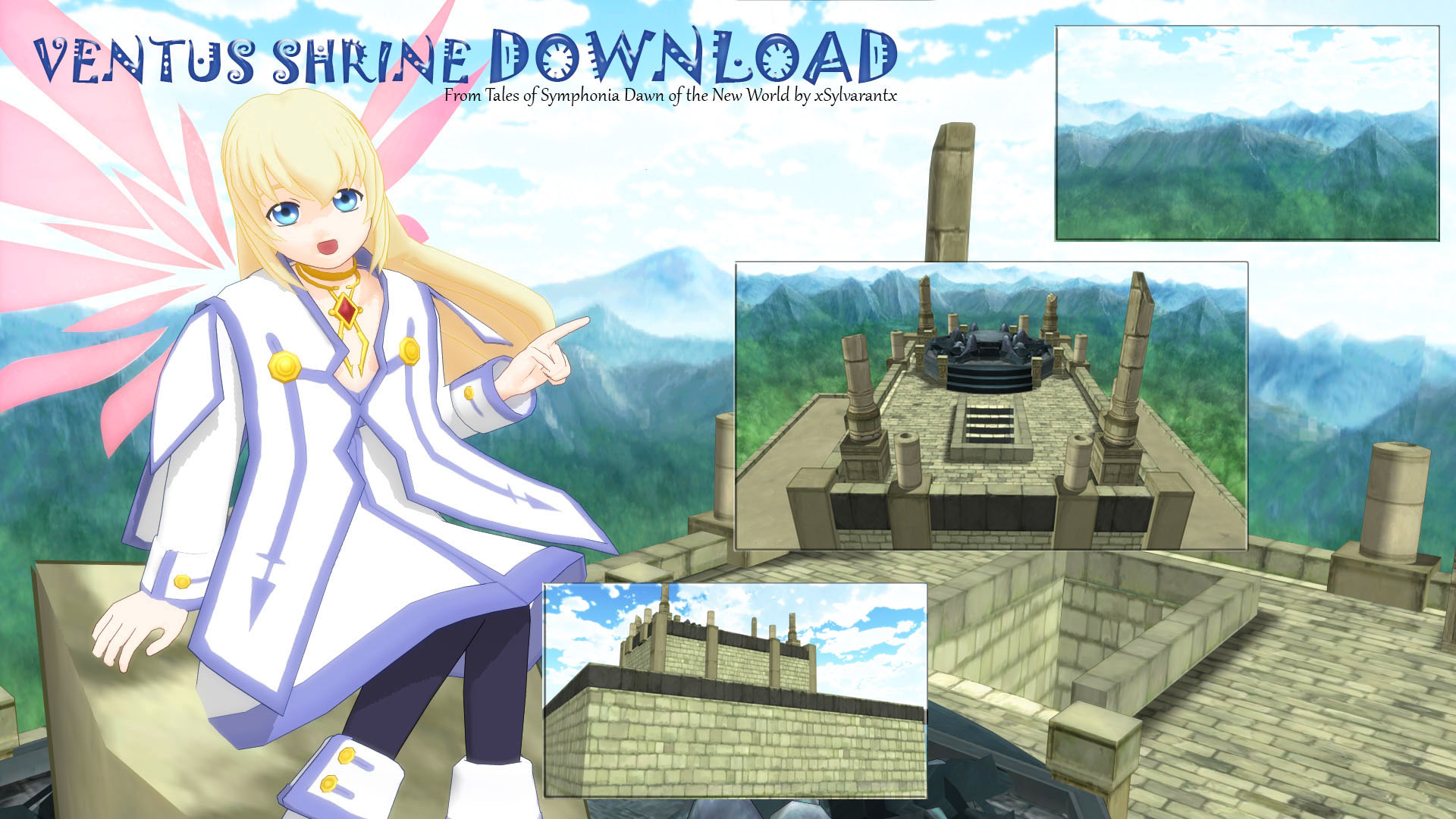 MMD STAGE Ventus Shrine + Download by xSylvarantx on DeviantArt