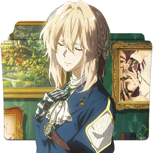 Violet Evergarden 5 Folder Icon by rkasai14 on DeviantArt