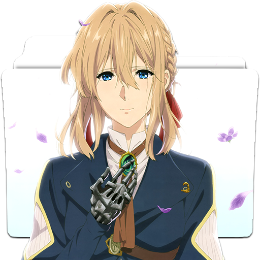 Violet Evergarden 4 Folder Icon by rkasai14 on DeviantArt