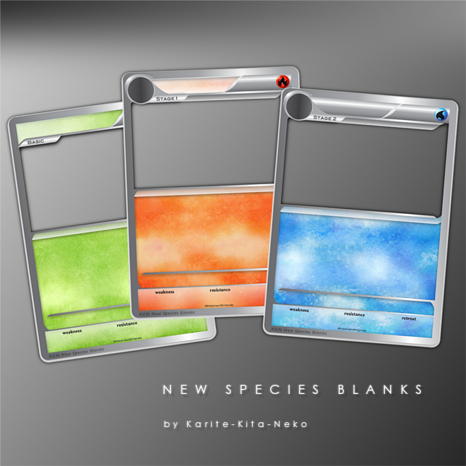 NEW SPECIES Blanks (Updated) by icycatelf on DeviantArt