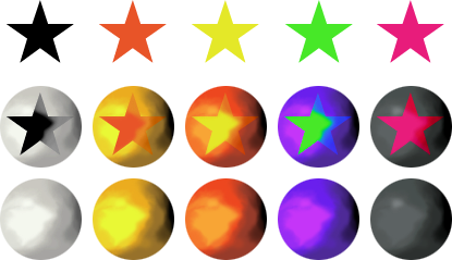Level Star Template (PSD) by icycatelf on DeviantArt