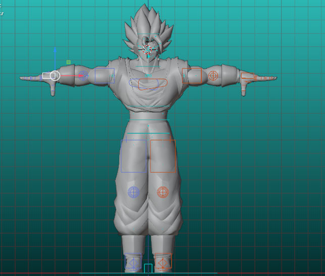 Vegito rig by drakkon213 on DeviantArt