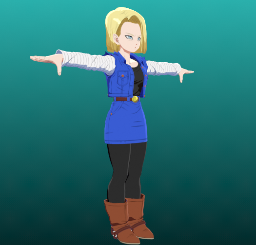 Android18 Rig by drakkon213 on DeviantArt