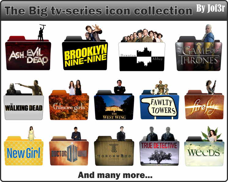 The Big TV-series icon collection by jof3r on DeviantArt