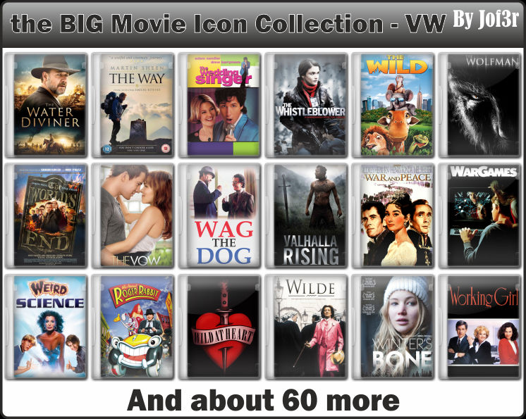 the BIG Movie Icon Collection - VW by jof3r on DeviantArt