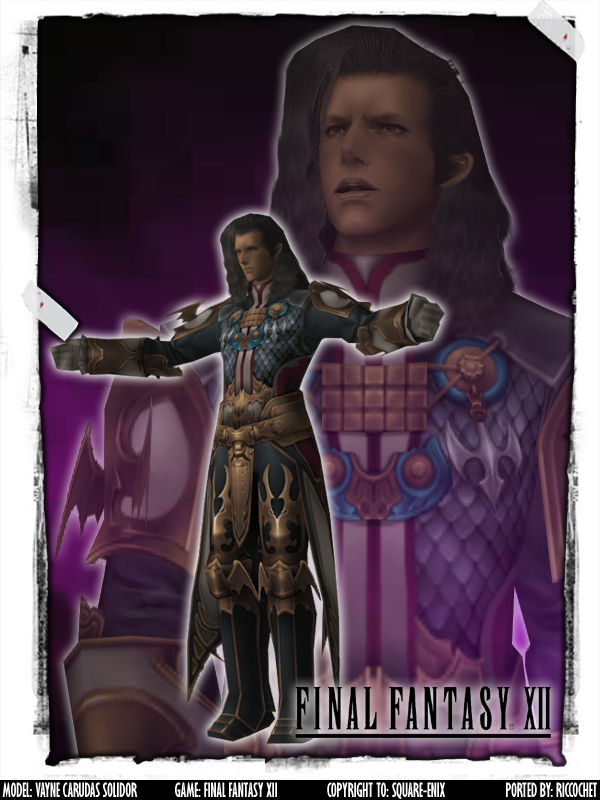 FF XII - Vayne Carudas Solidor by DatKofGuy on DeviantArt