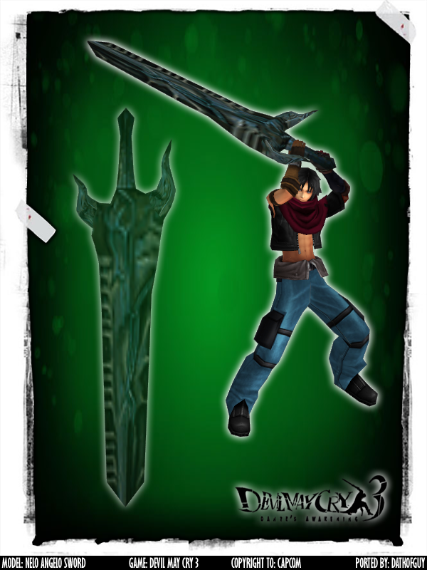 DMC3 - Nelo Angelo Sword by DatKofGuy on DeviantArt