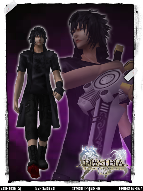 Noctis XV Dissidia-ish by DatKofGuy on DeviantArt
