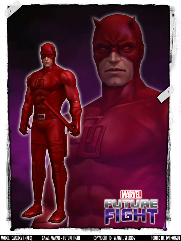 MARVEL Future Fight - Daredevil (Red) by DatKofGuy on DeviantArt