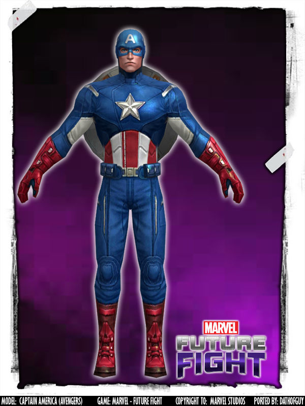 MARVEL Future Fight - Captain America (Avengers) by DatKofGuy on DeviantArt