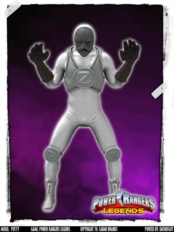 MMPR Putty by DatKofGuy on DeviantArt