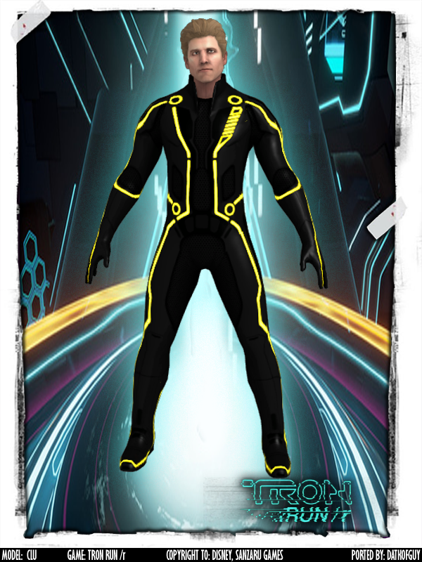 TRON RUN /r - Clu by DatKofGuy on DeviantArt