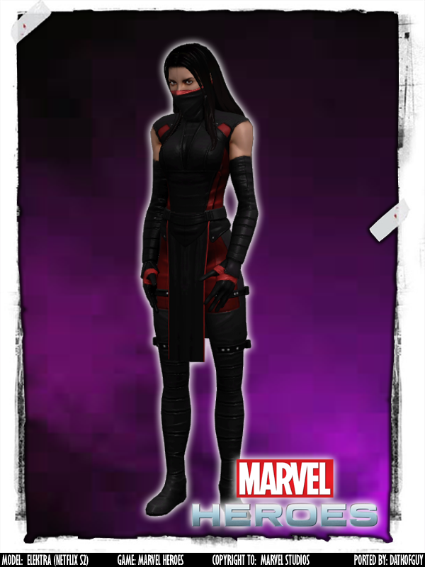 Marvel Heroes - Elektra (Netflix) by DatKofGuy on DeviantArt