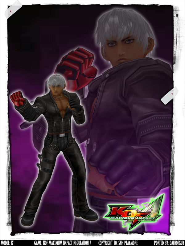 KOF MI Regulation A - K' by DatKofGuy on DeviantArt