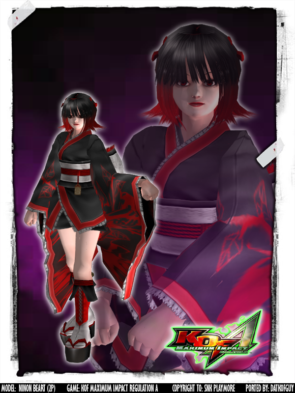 KOF MI Regulation A - Ninon (2p) by DatKofGuy on DeviantArt