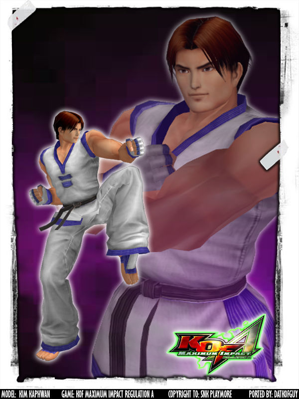 KOF MI Regulation A - Kim by DatKofGuy on DeviantArt