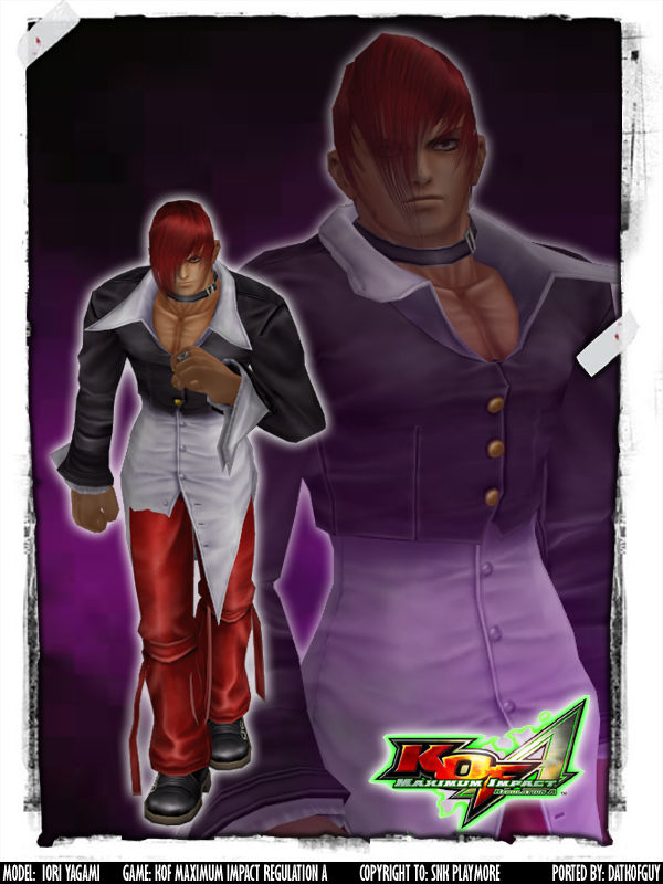 KOF MI Regulation A - Iori (Default) by DatKofGuy on DeviantArt